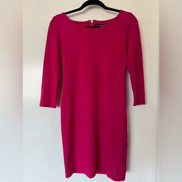 Armani Jeans | Dresses | New Shocking Pink Aj Dress | Poshmark